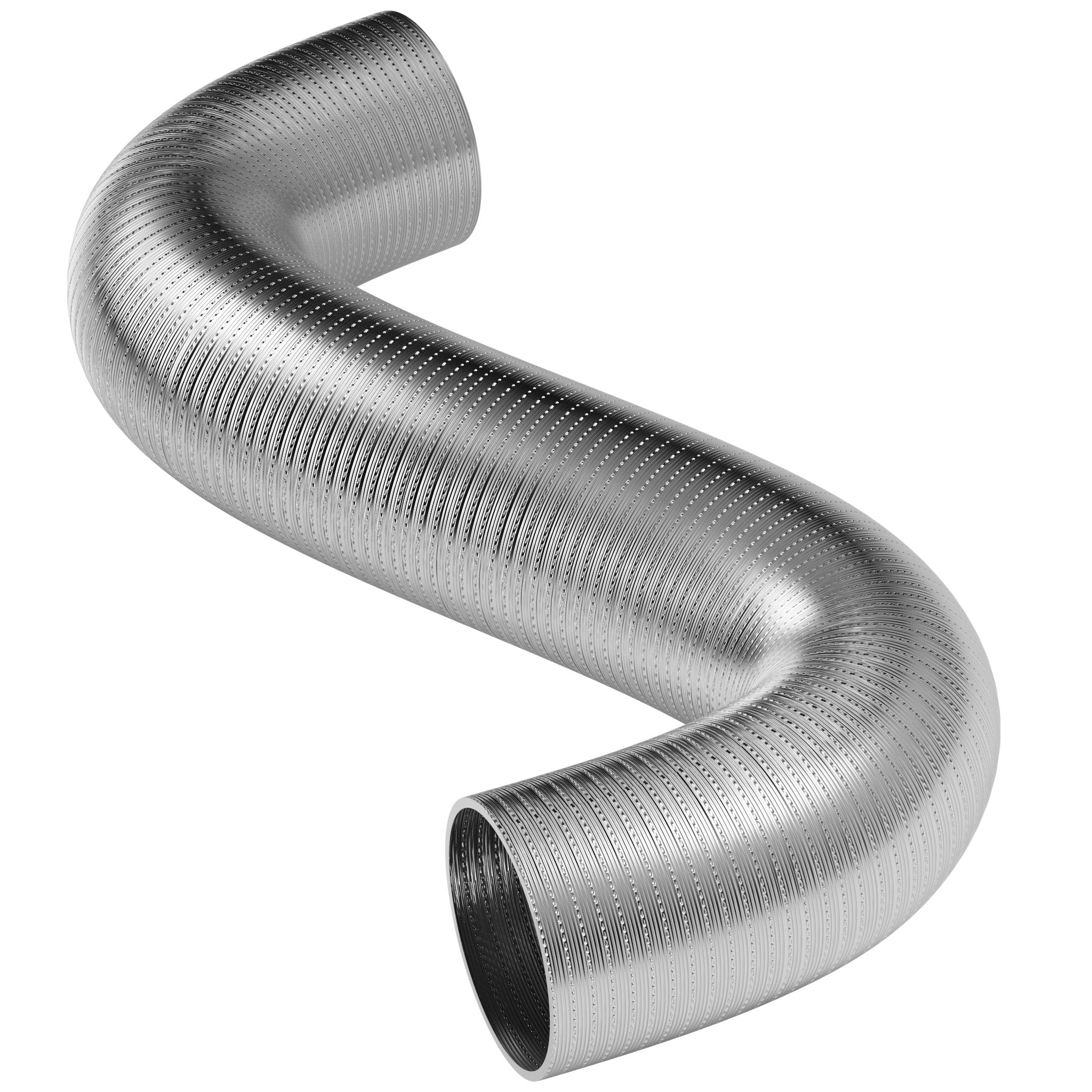 Aluminium Semi-Rigid Flexible Air Heat Extraction Dryer Ducting ...