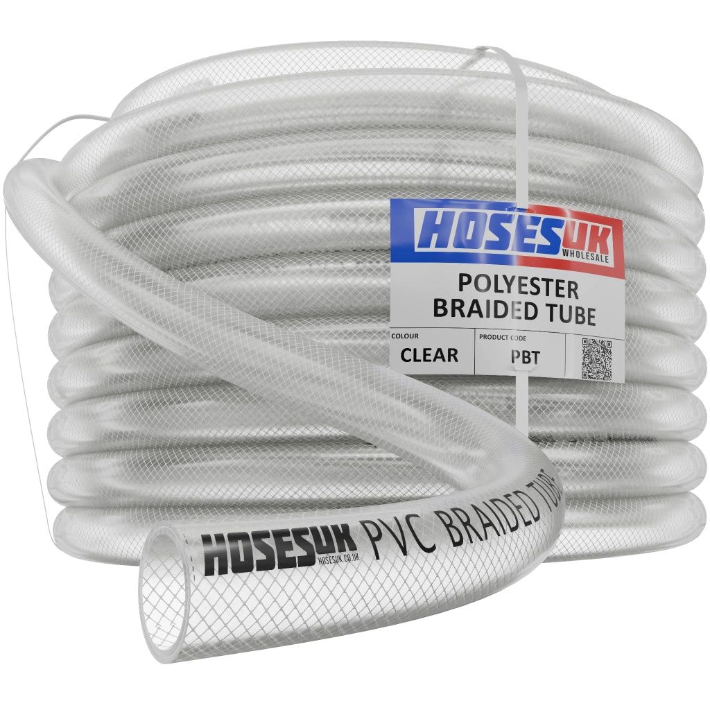 PVC Polyester Braided Reinforced Hose - Silicone Hose UK