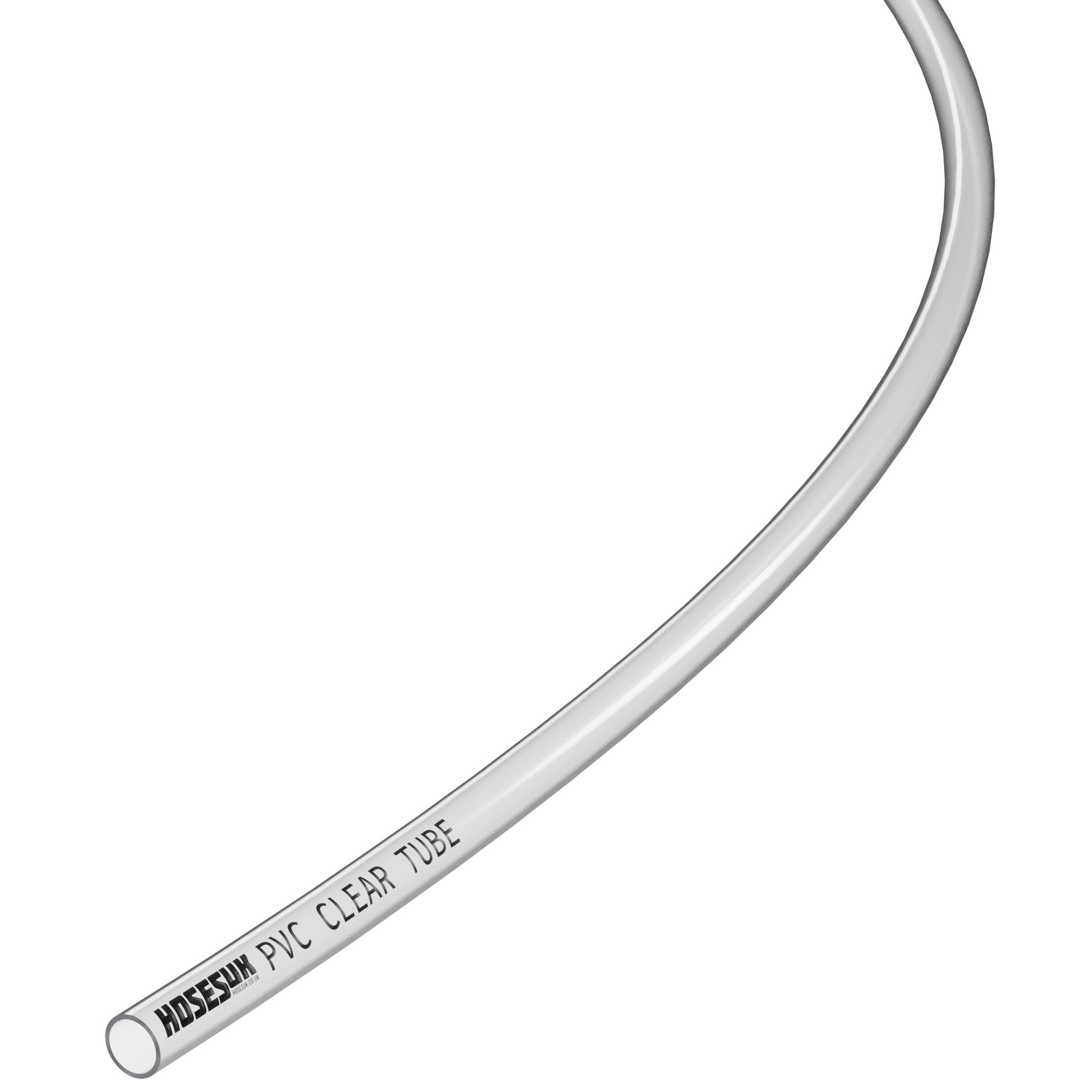 PVC Unreinforced Clear Hose - 5mm - Silicone Hose UK