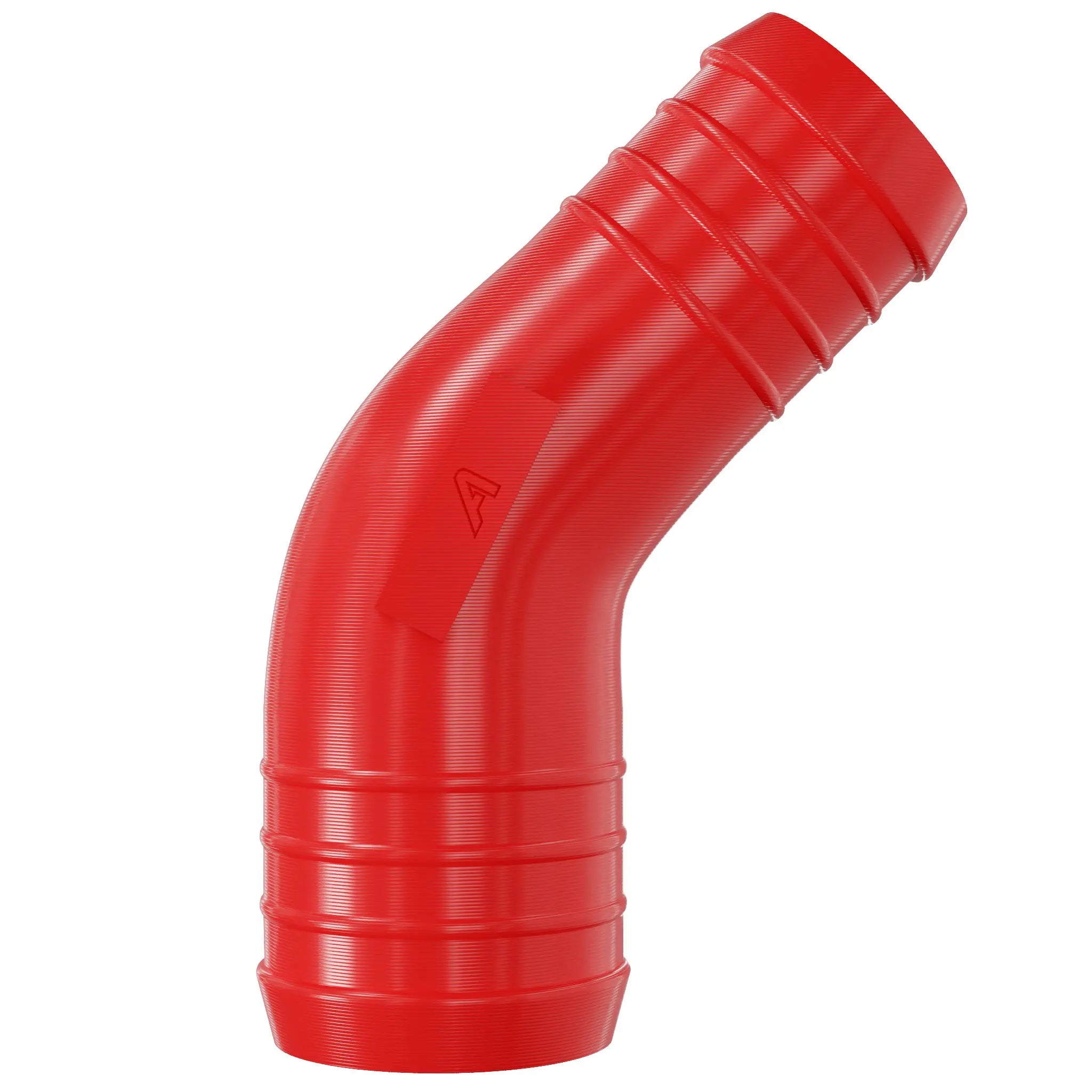 Red Plastic 45 Degree Reducer Barbed Joiner – Silicone Hose UK