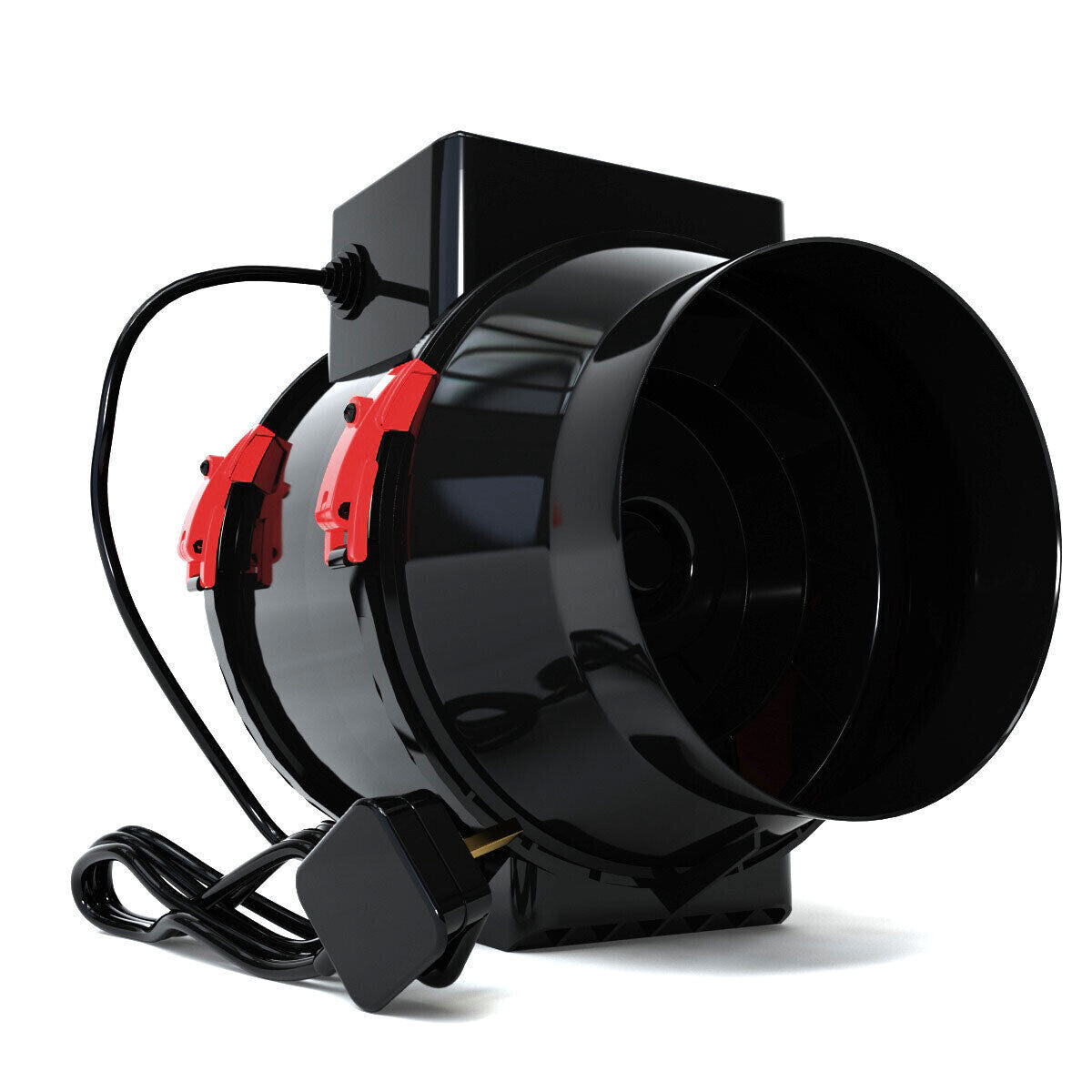 Inline Ducting Fume Extraction Fan - 187 m3/hour – Silicone Hose UK